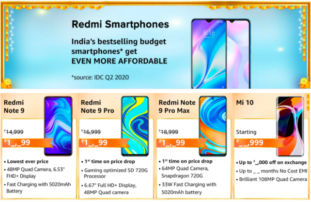 Top Amazon Mobile Offers | Amazon Great Indian Festival 2021 ...