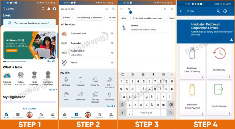 Best Cylinder Gas Booking Apps & Websites For Bharat Hp Indane