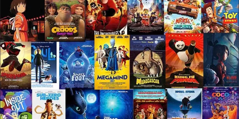 Top 5 new cartoon movies to watch online.