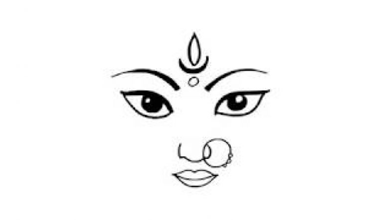 Durga Maa Drawing Ideas | Easy Steps Tutorial & Poster Images