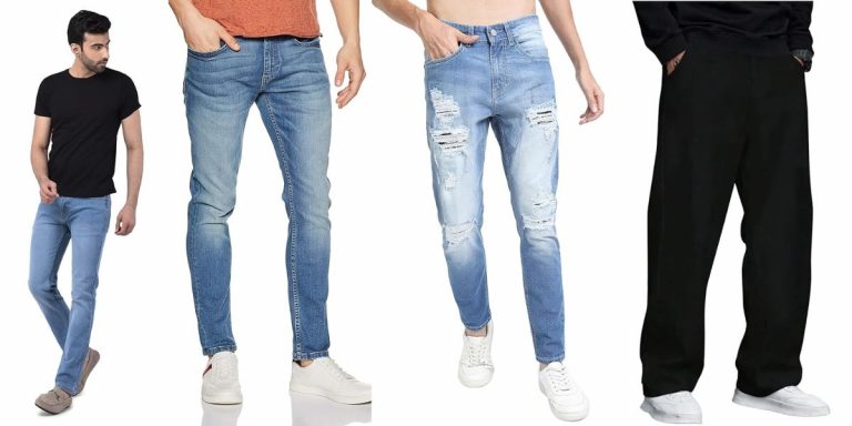 9 Different Types of Jeans For Men With Different Body Types