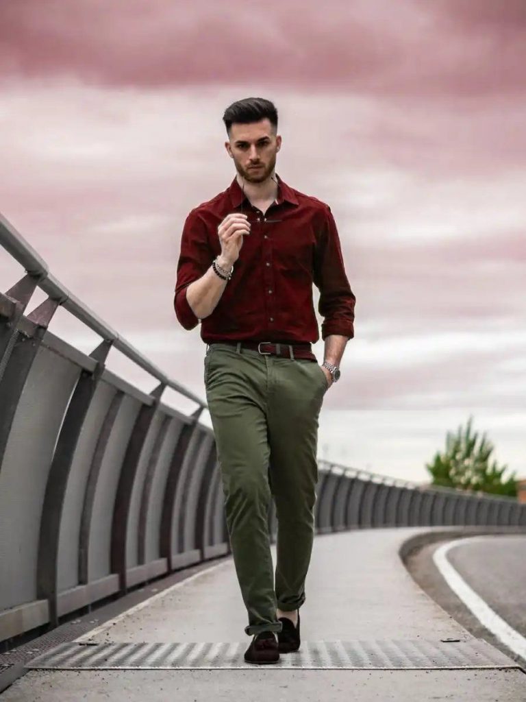 10+ Best Green Pant Matching Shirt Combinations with Photos