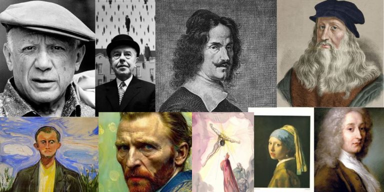 Top 20 Famous Artists in the World | with Photos 2025