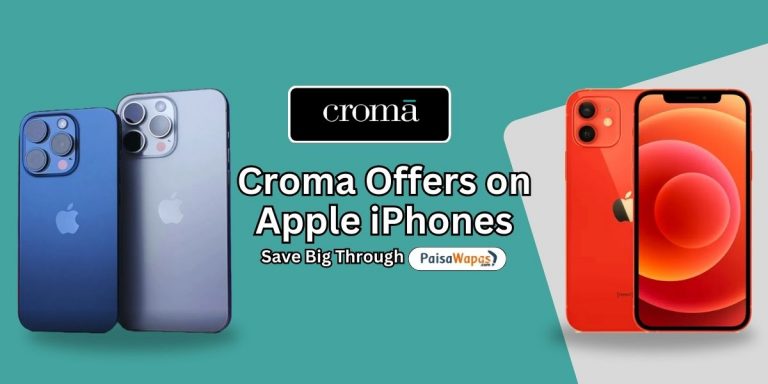 Croma iPhone Offers on 16, 15, 14, 13 - EMI Discounts & More