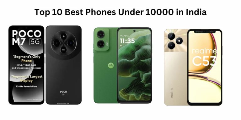 Top 10 Best Phones Under 10000 in India 2026 | Features & Offers